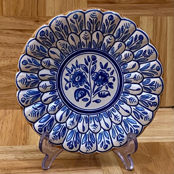 Vintage | Wall Decor | Vintage Glez De La Cal Toledo Blue And White ...